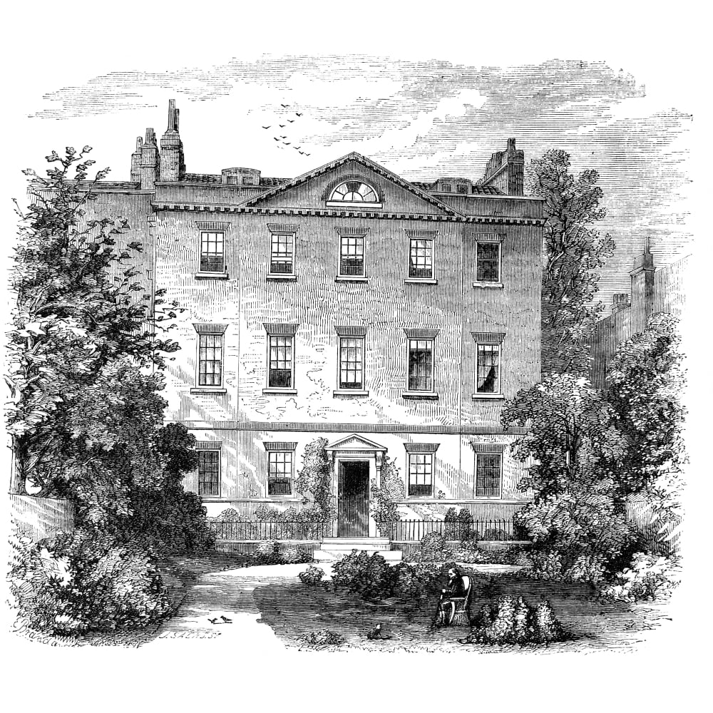Isaac Newton'S House. Nisaac Newton'S House In Kensington London ...