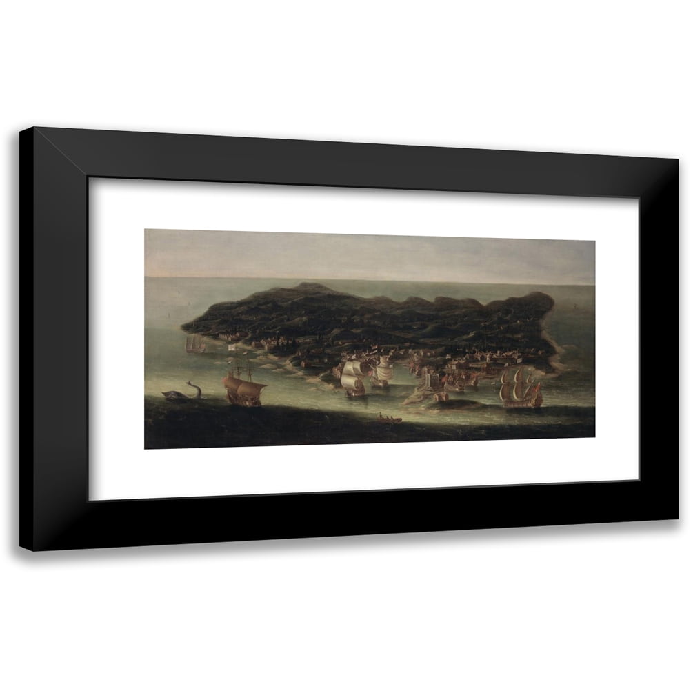 Isaac Sailmaker 24x14 Black Modern Framed Museum Art Print Titled - The ...