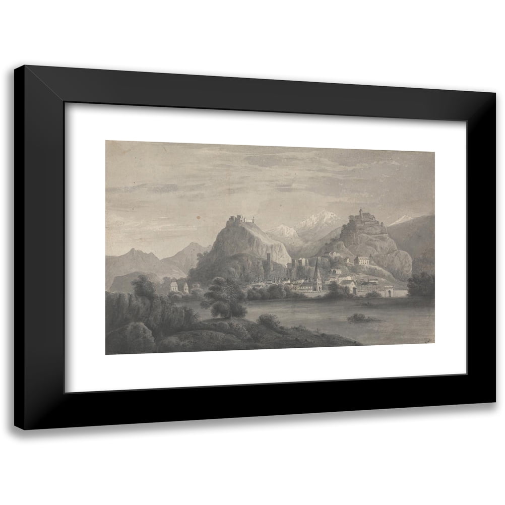 Isaac Weld 14x11 Black Modern Framed Museum Art Print Titled - Sion ...