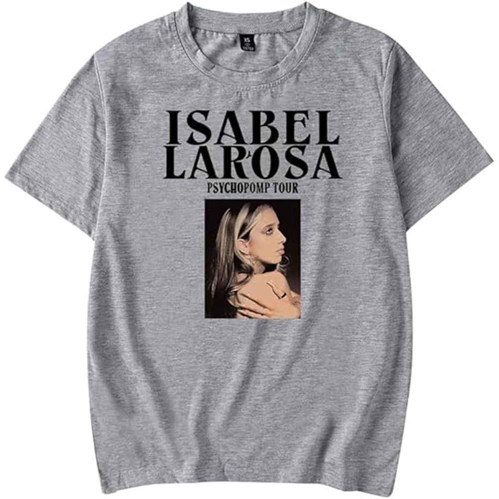 Isabel LaRosa Merch Tour 2025 T-Shirt Women Men Fashion Short Sleeve ...