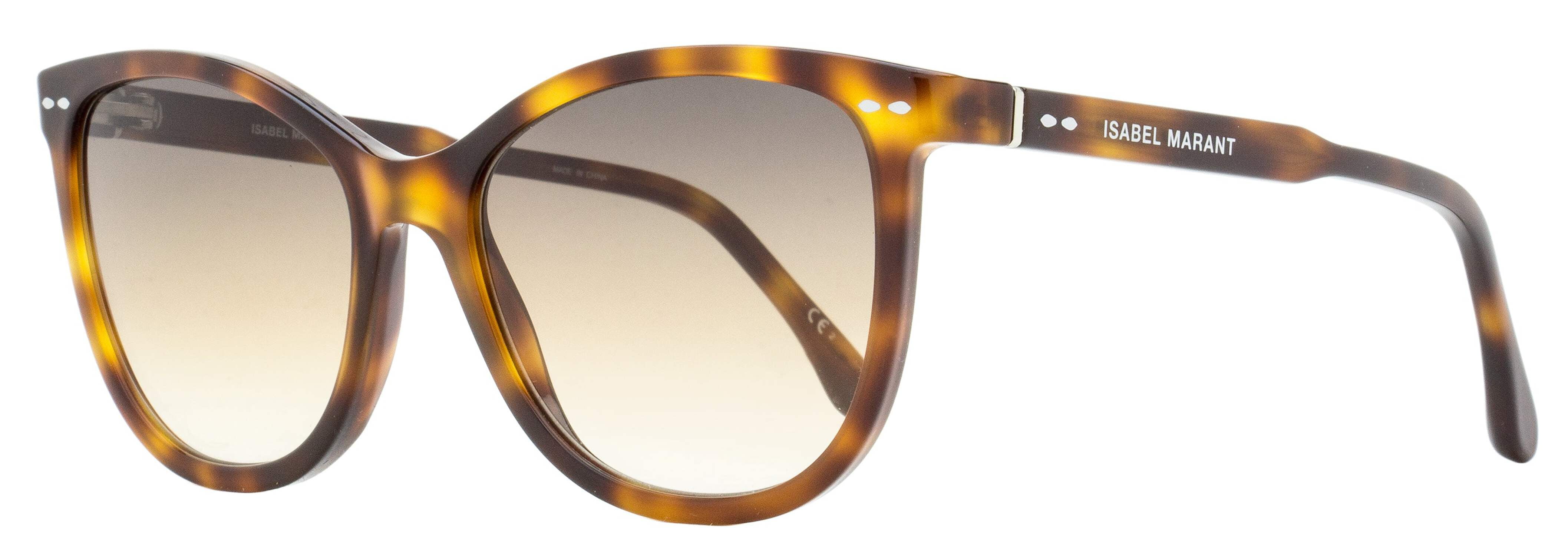 Isabel Marant Butterfly Sunglasses IM0078S 086PR Havana 57mm - Walmart.com