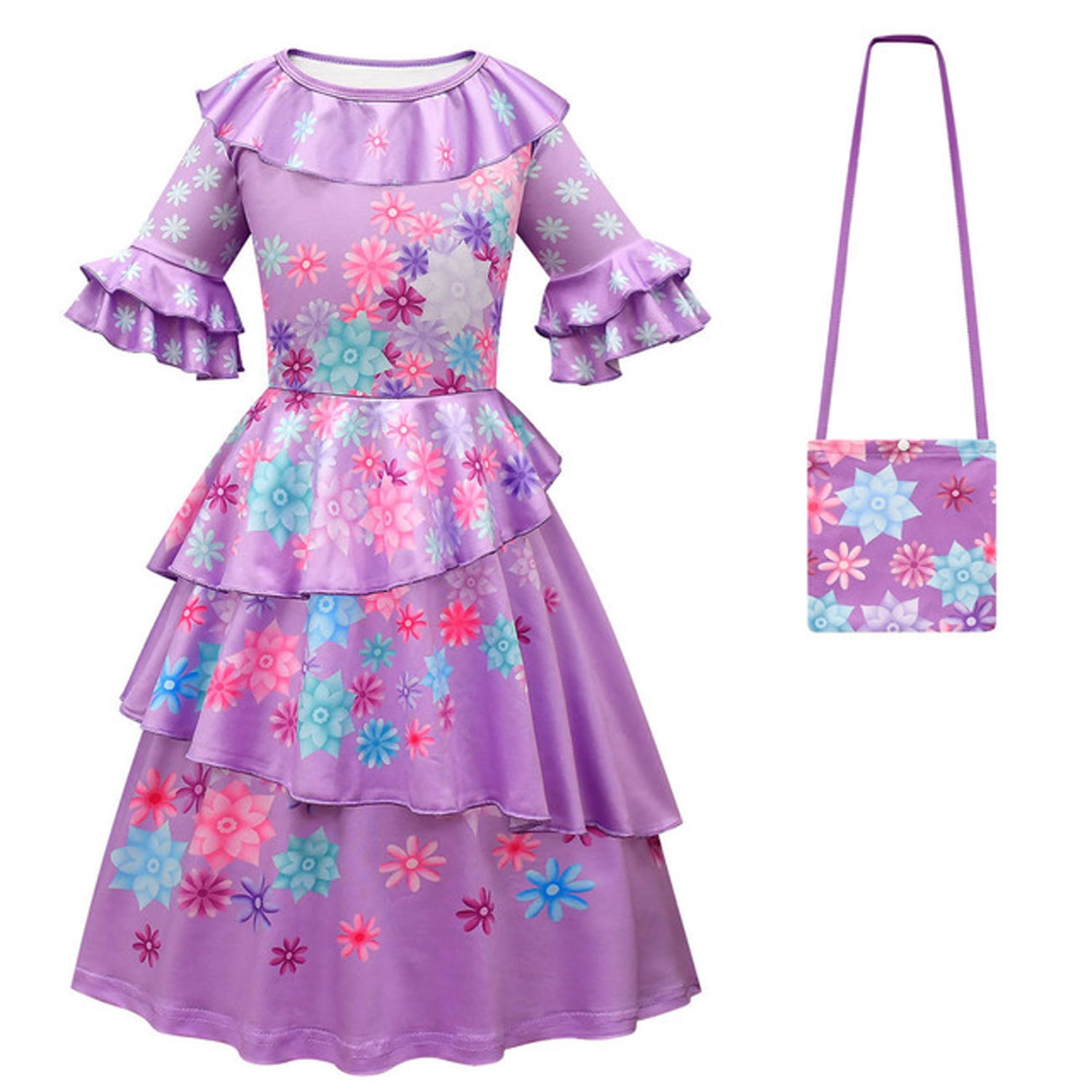 Isabela Costume Dress Princess Skirt for Girls Kids Halloween Cosplay ...