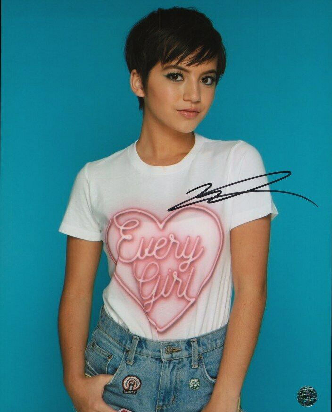 Isabela Moner Autographed Original 8x10 Photo LOA TTM - Walmart.com