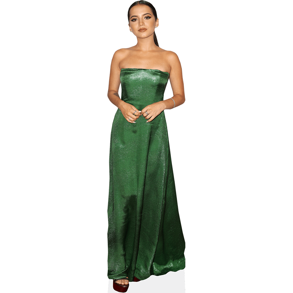 Isabela Moner (Green Dress) Mini Size Cutout. Standee. - Walmart.com