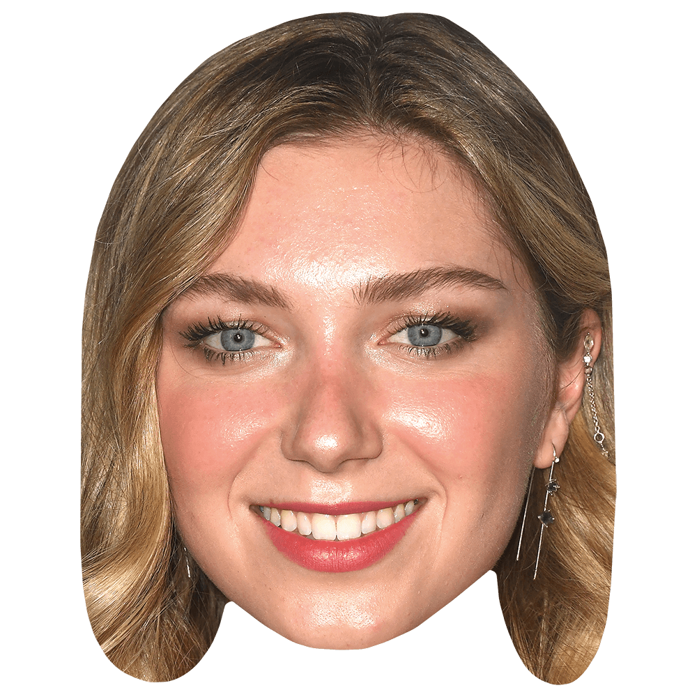 Isabella Blake Thomas (Smile) Celebrity Mask, Flat Card Face, Fancy ...