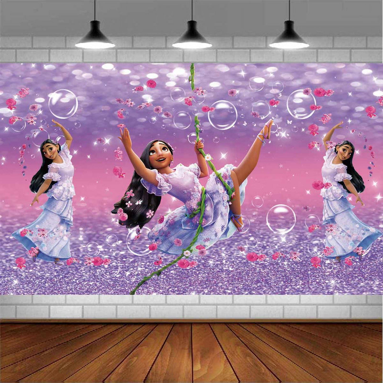 Isabella Encanto Post Backdrop Banner Party Supplies Birthday ...