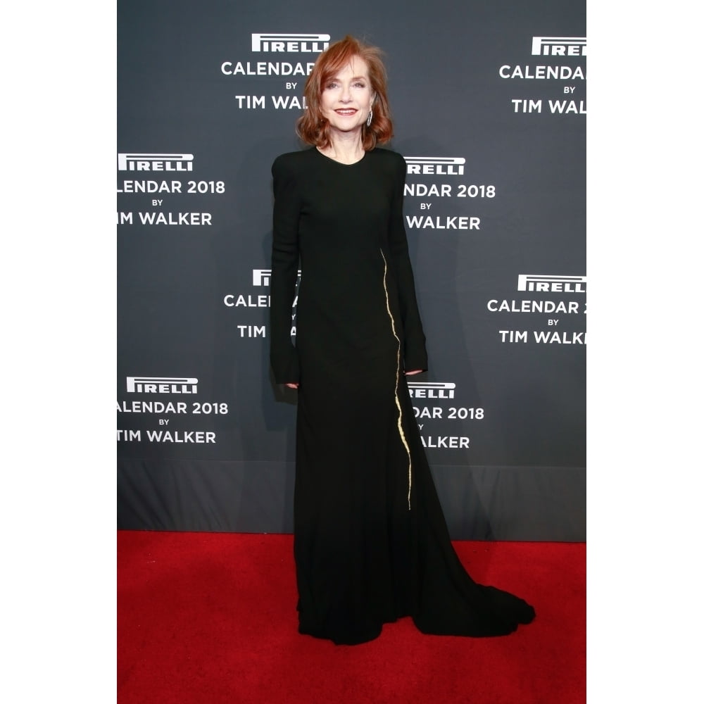 Isabelle Huppert At Arrivals For The Pirelli 2018 Calendar Launch Gala ...