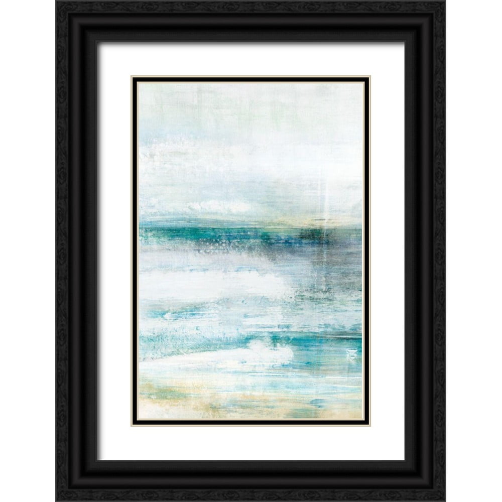 Isabelle Z 11x14 Black Ornate Wood Framed with Double Matting Museum Art Print Titled - Waverly ...