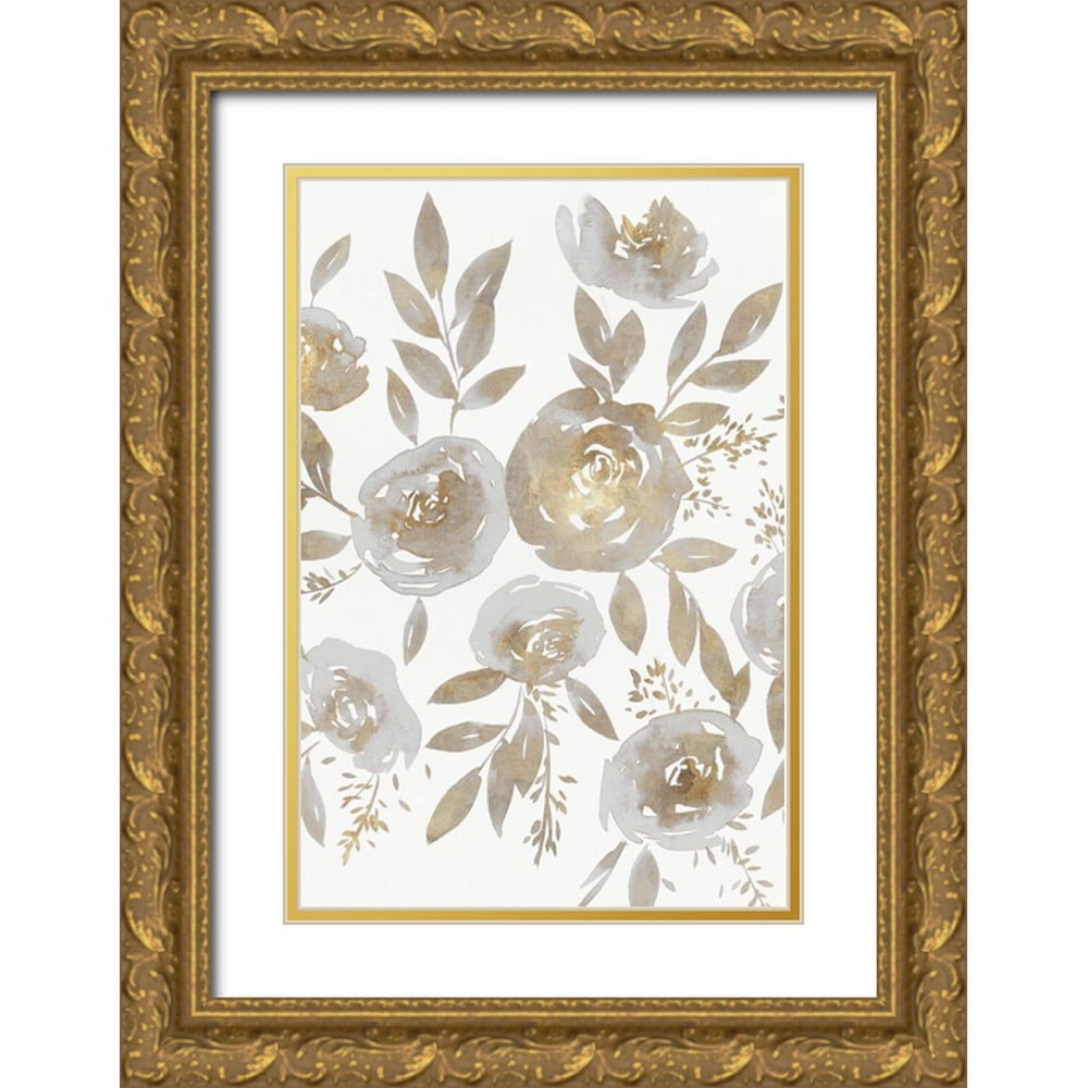 Isabelle Z 11x14 Gold Ornate Wood Framed with Double Matting Museum Art Print Titled ...