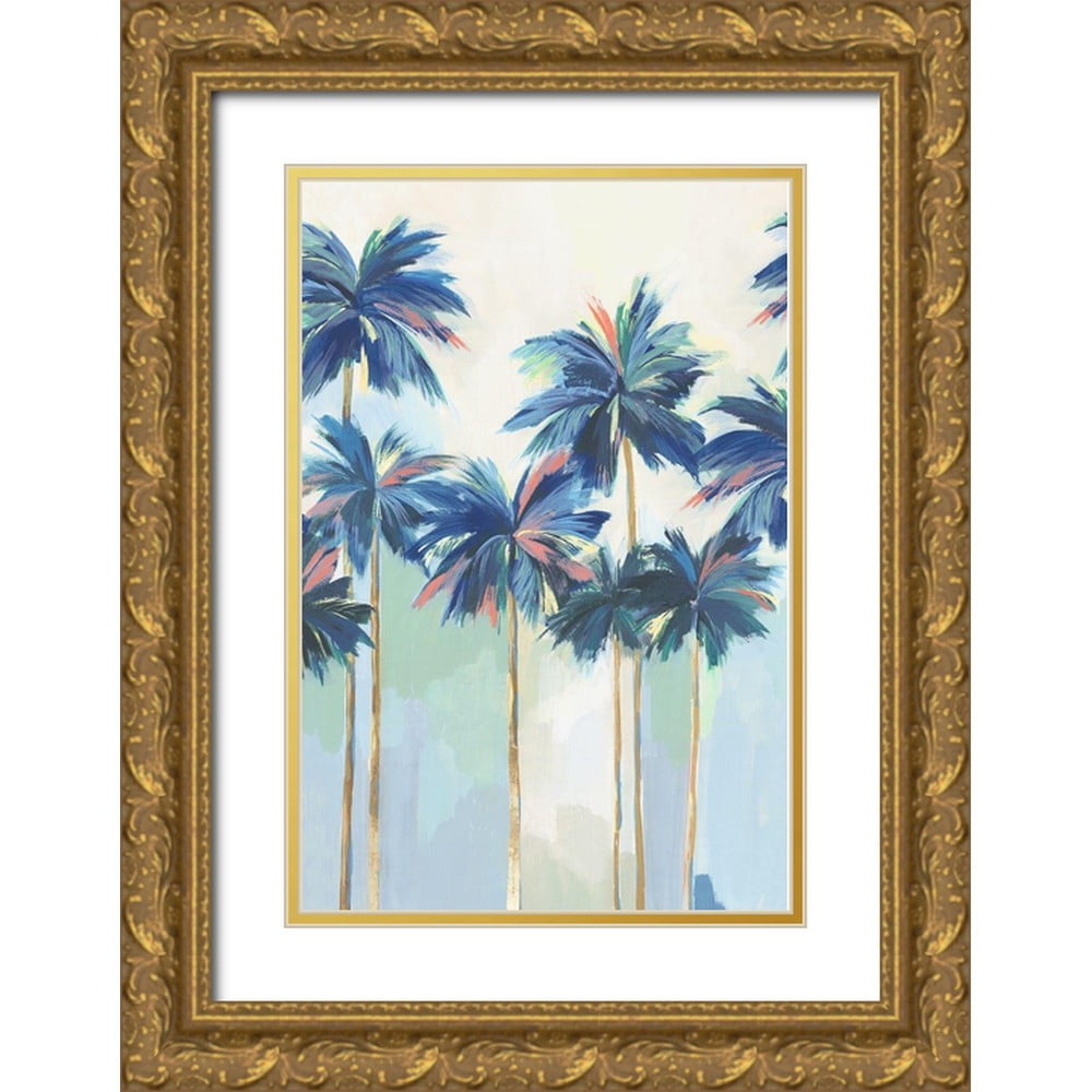 Isabelle Z 11x14 Gold Ornate Wood Framed with Double Matting Museum Art Print Titled - Sunset ...