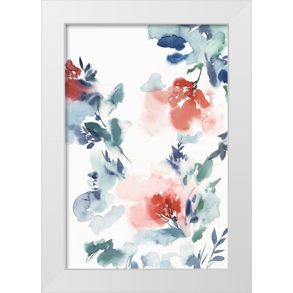Isabelle Z 11x14 White Modern Wood Framed Museum Art Print Titled ...