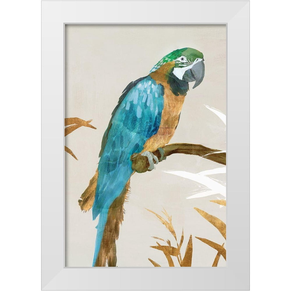 Isabelle Z 11x14 White Modern Wood Framed Museum Art Print Titled ...