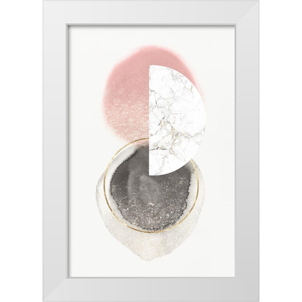 Isabelle Z 11x14 White Modern Wood Framed Museum Art Print Titled ...