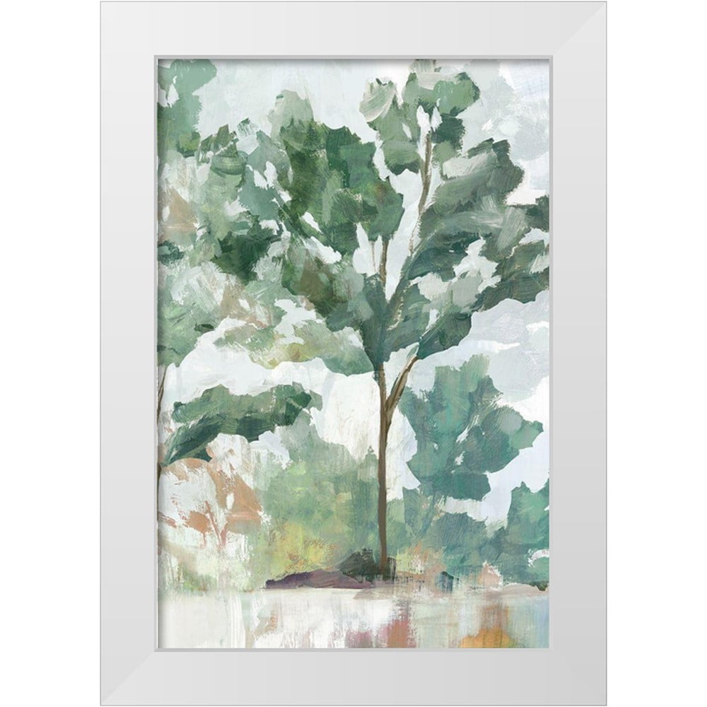 Isabelle Z 11x14 White Modern Wood Framed Museum Art Print Titled ...