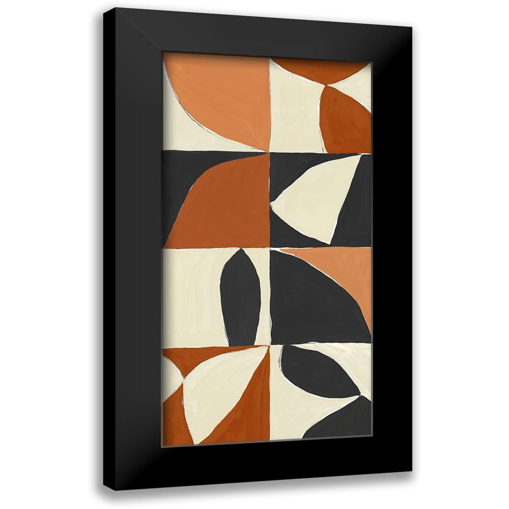 Isabelle Z 11x18 Black Modern Framed Museum Art Print Titled - Mayan ...