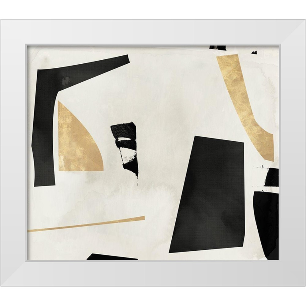 Isabelle Z 13x12 White Modern Wood Framed Museum Art Print Titled ...