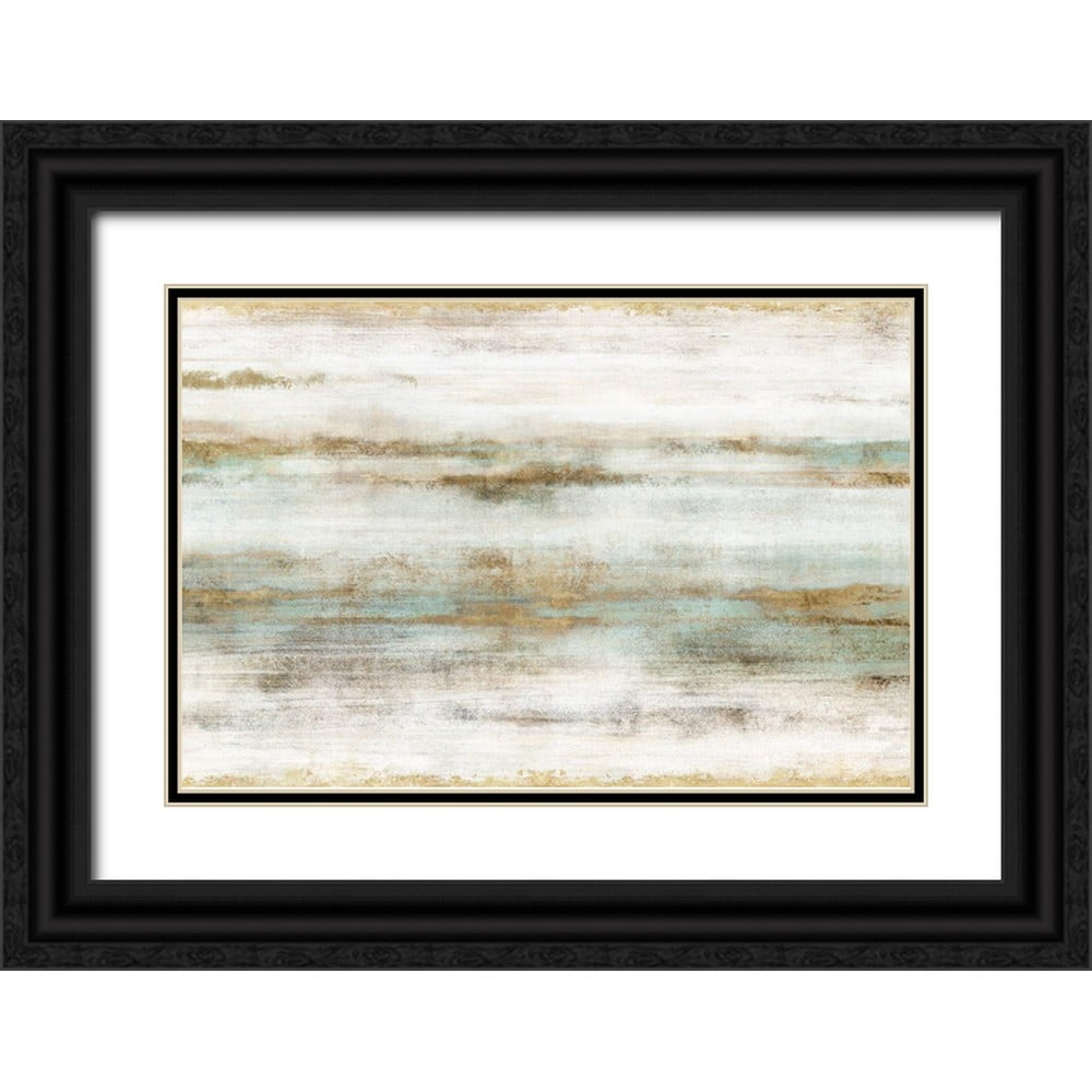 Isabelle Z 14x11 Black Ornate Wood Framed with Double Matting Museum Art Print Titled - Golden ...