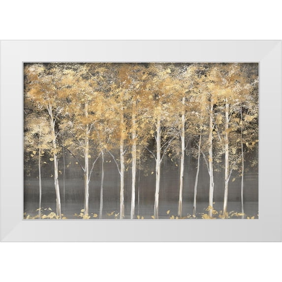 Isabelle Z 14x11 White Modern Wood Framed Museum Art Print Titled ...