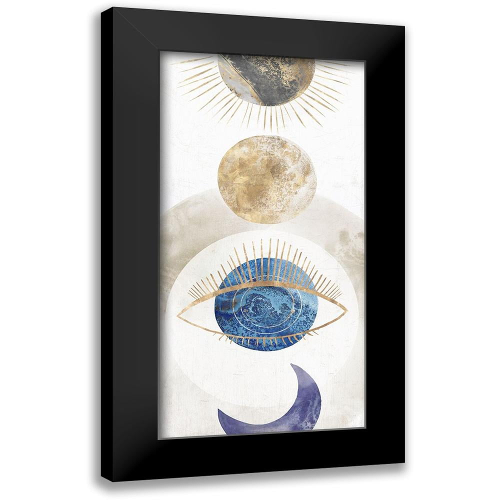 Isabelle Z 14x24 Black Modern Framed Museum Art Print Titled - Crescent ...