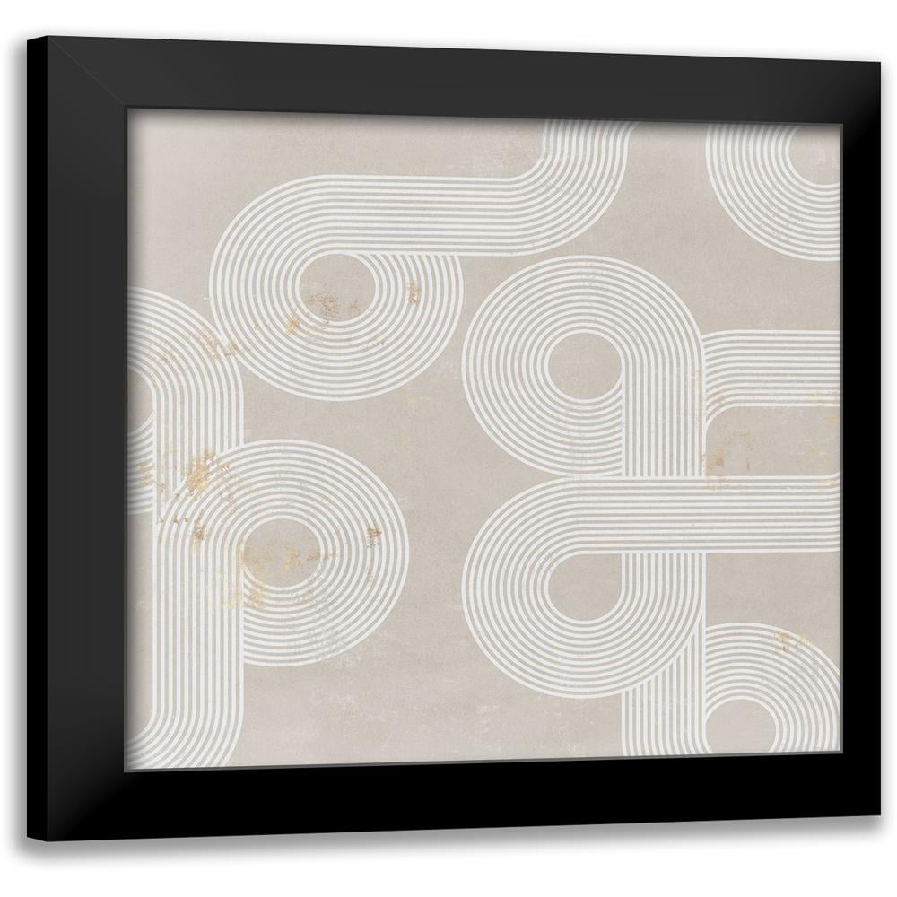 Isabelle Z 15x15 Black Modern Framed Museum Art Print Titled - Fluxus I ...