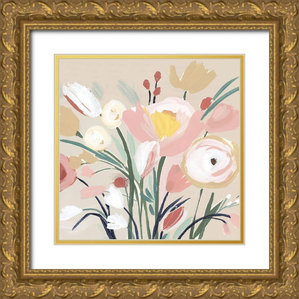 Isabelle Z 15x15 Gold Ornate Wood Framed with Double Matting Museum Art Print Titled - Josephine ...