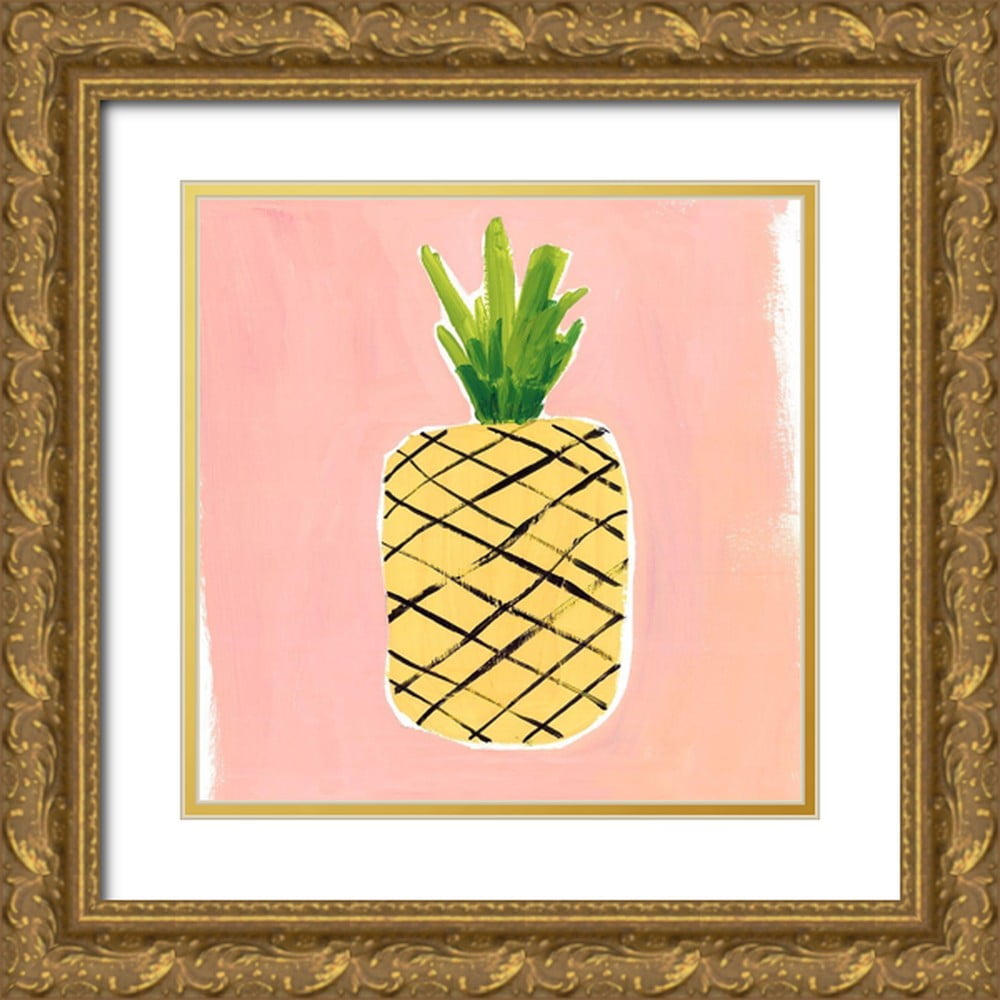 Isabelle Z 15x15 Gold Ornate Wood Framed with Double Matting Museum Art Print Titled - Pina ...