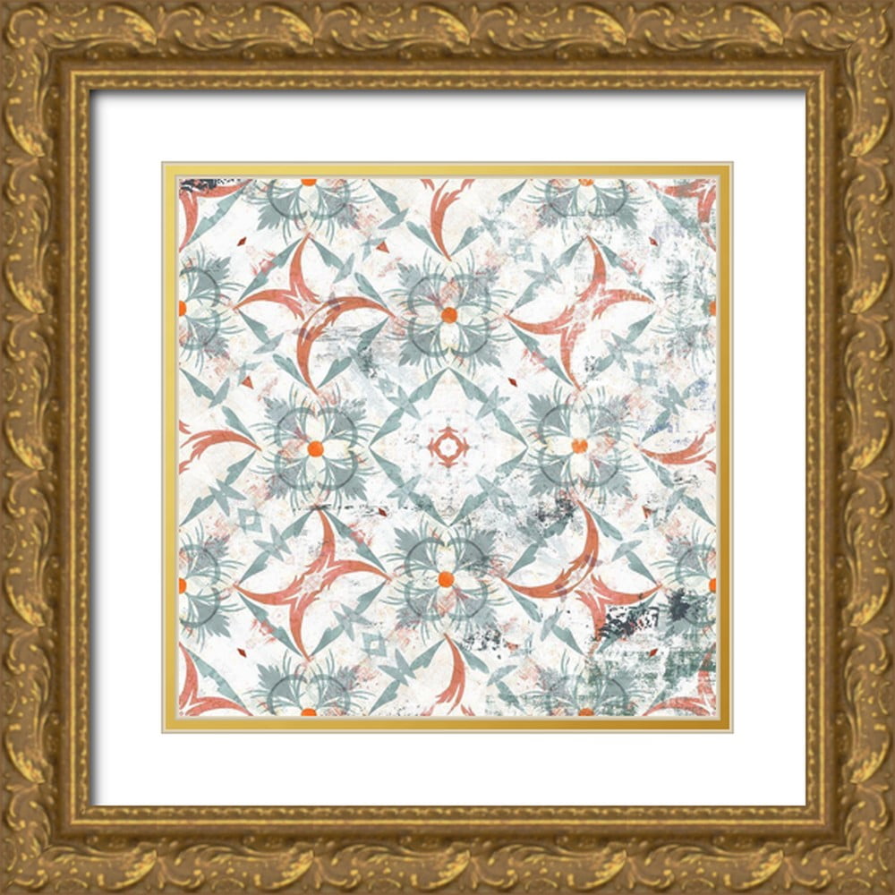 Isabelle Z 15x15 Gold Ornate Wood Framed with Double Matting Museum Art Print Titled - Porcelain ...