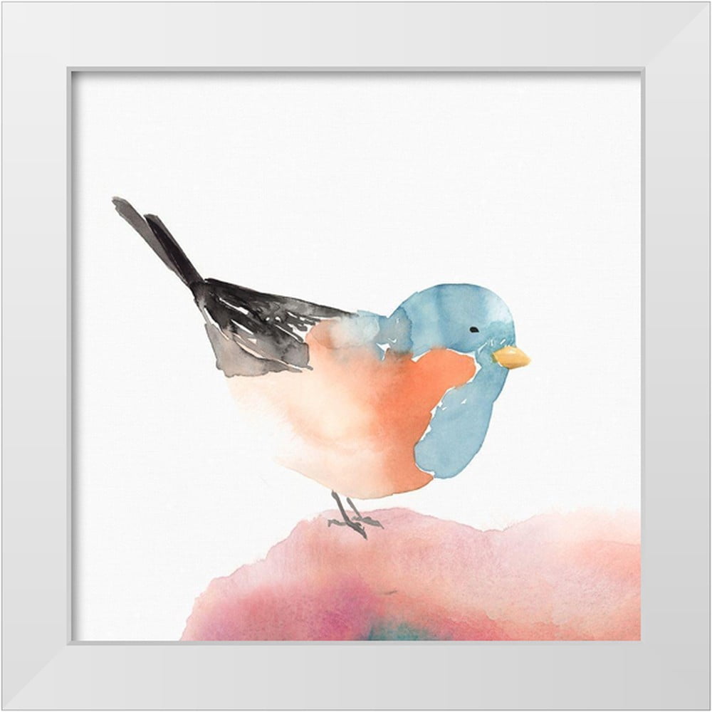 Isabelle Z 15x15 White Modern Wood Framed Museum Art Print Titled ...