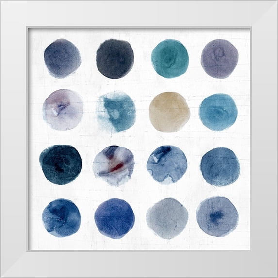 Isabelle Z 15x15 White Modern Wood Framed Museum Art Print Titled ...
