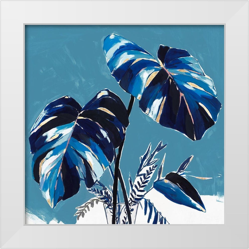Isabelle Z 15x15 White Modern Wood Framed Museum Art Print Titled ...