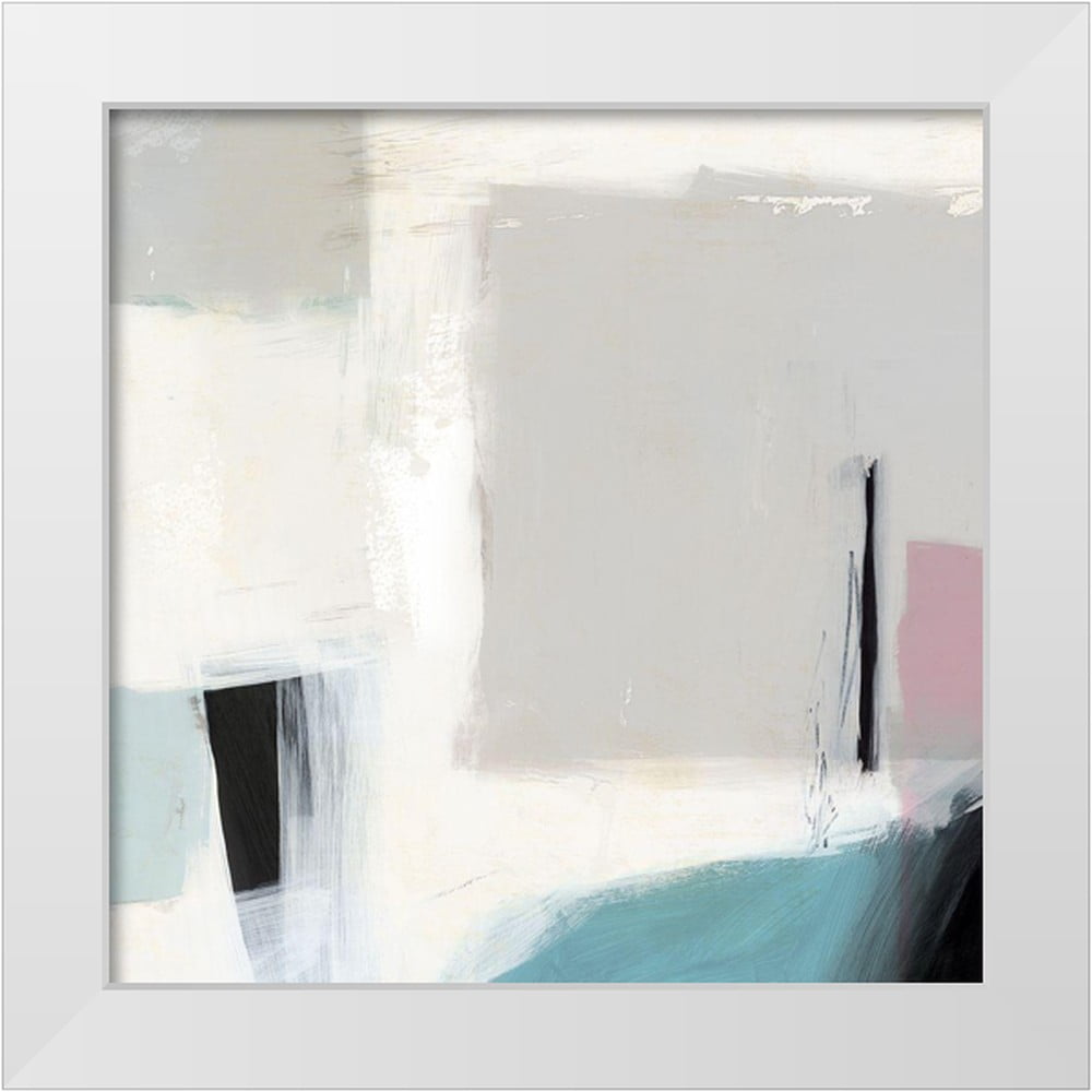 Isabelle Z 15x15 White Modern Wood Framed Museum Art Print Titled ...
