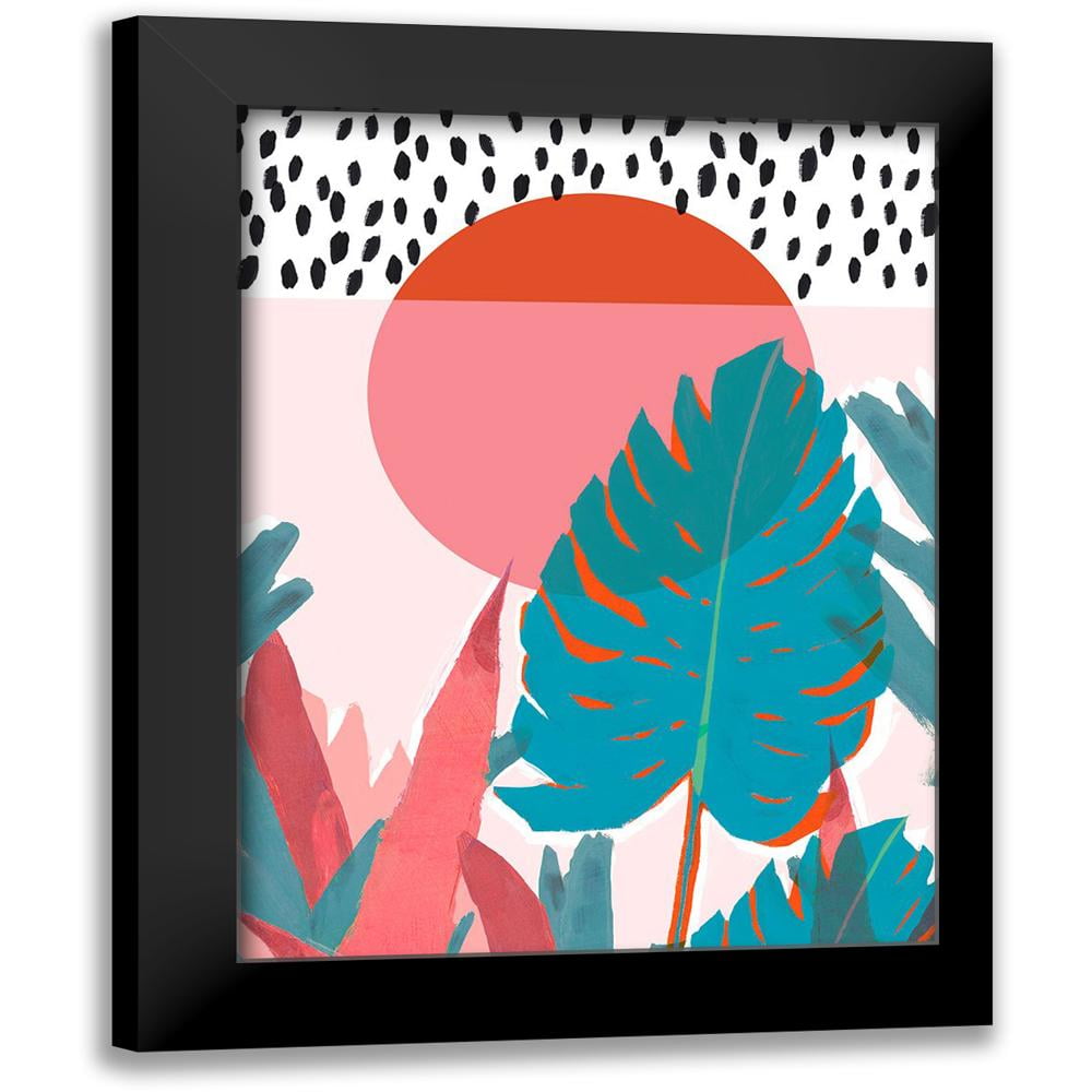 Isabelle Z 15x18 Black Modern Framed Museum Art Print Titled - Miami ...