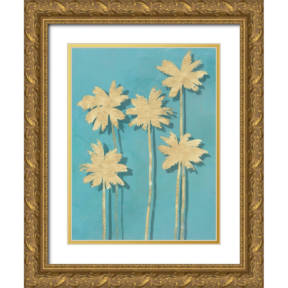 Isabelle Z 15x18 Gold Ornate Wood Framed with Double Matting Museum Art Print Titled - Golden ...