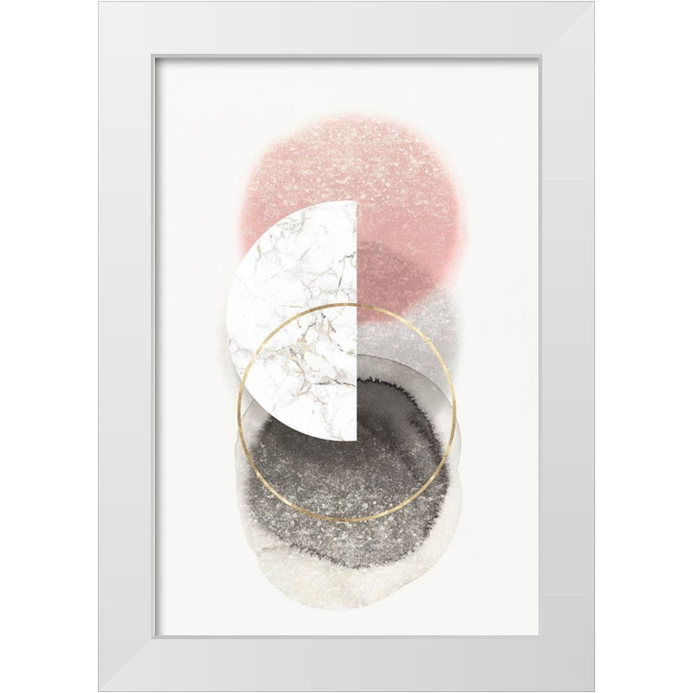 Isabelle Z 17x24 White Modern Wood Framed Museum Art Print Titled ...