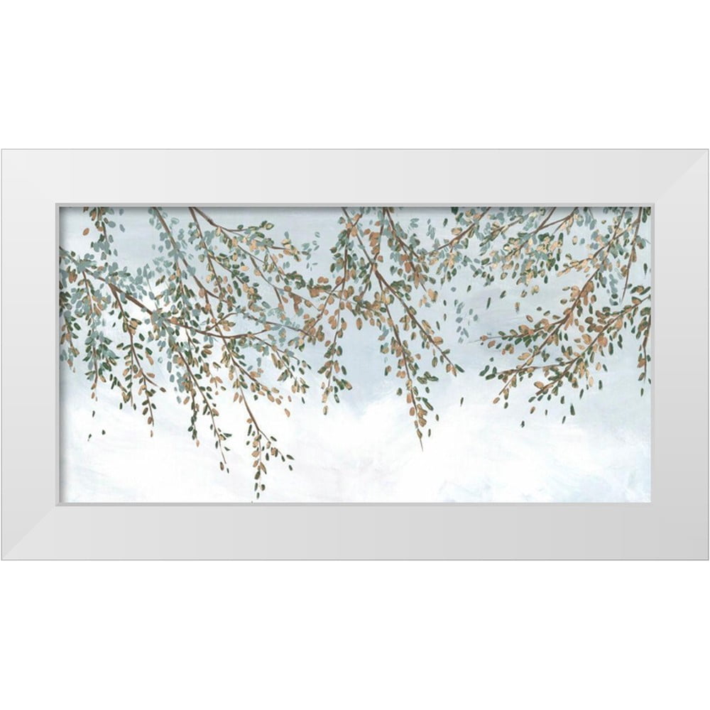 Isabelle Z 18x11 White Modern Wood Framed Museum Art Print Titled - A ...