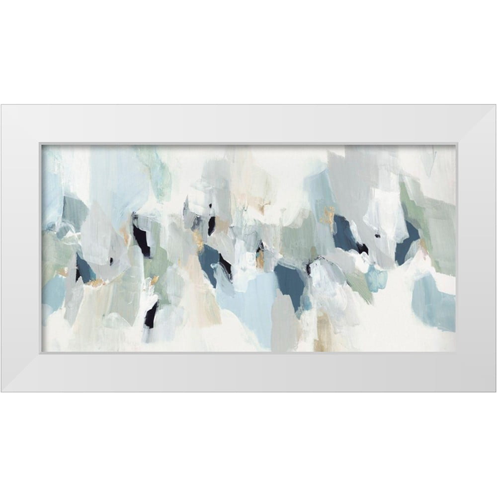 Isabelle Z 18x11 White Modern Wood Framed Museum Art Print Titled ...