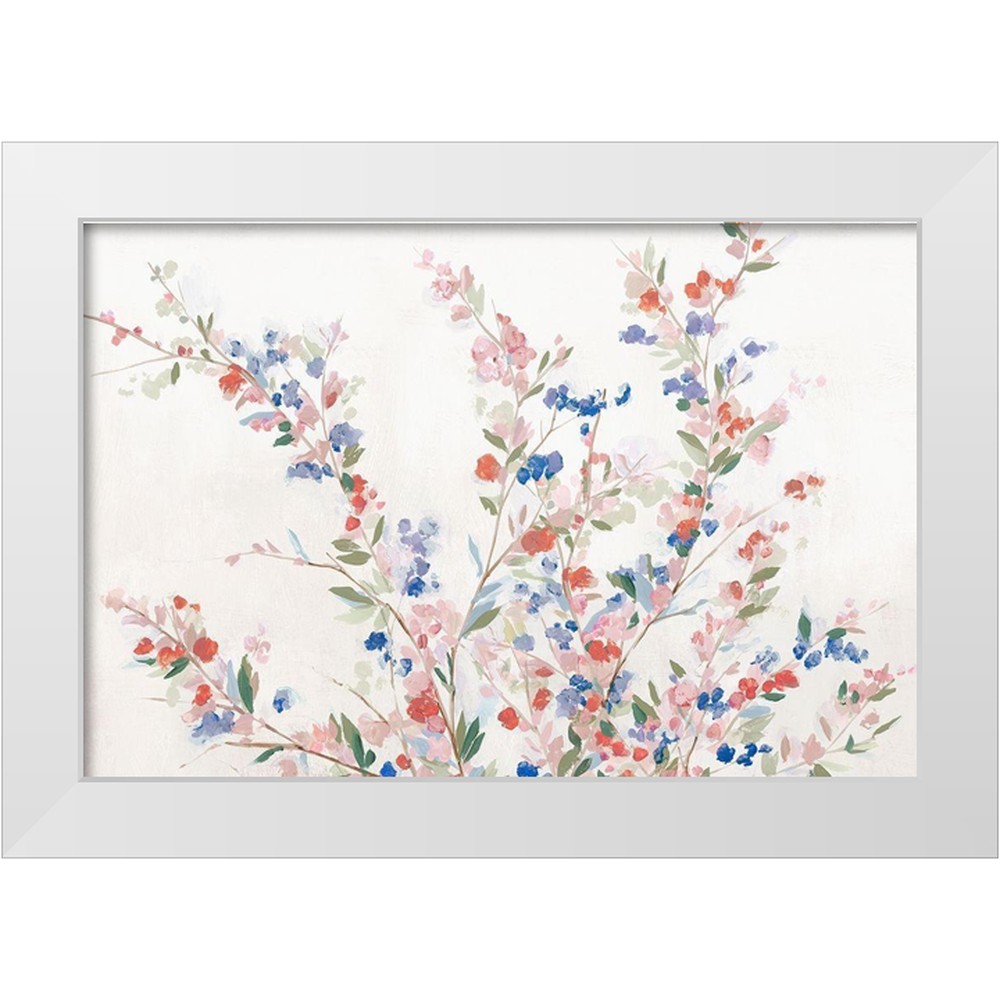 Isabelle Z 18x13 White Modern Wood Framed Museum Art Print Titled ...