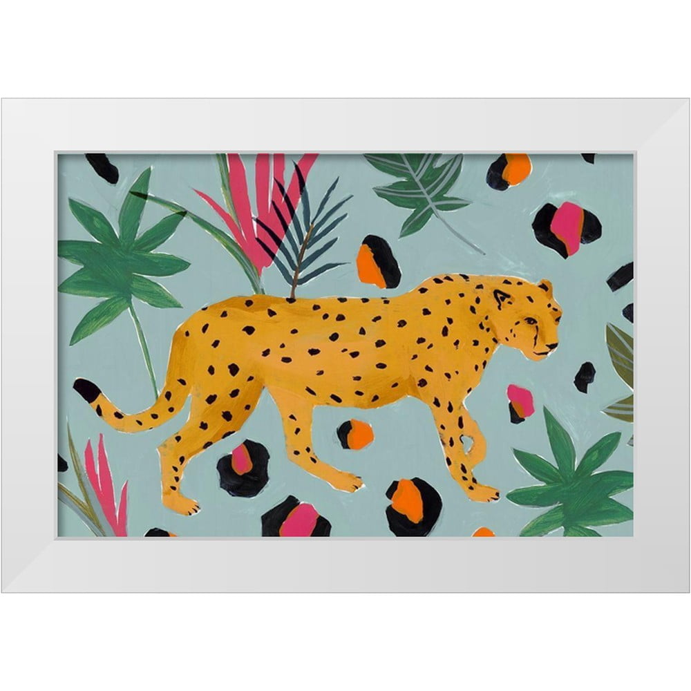 Isabelle Z 18x13 White Modern Wood Framed Museum Art Print Titled ...