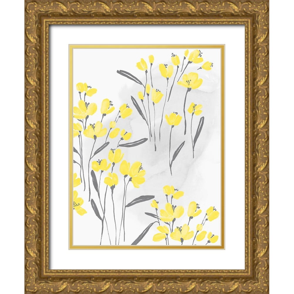 Isabelle Z 19x24 Gold Ornate Wood Framed with Double Matting Museum Art Print Titled ...