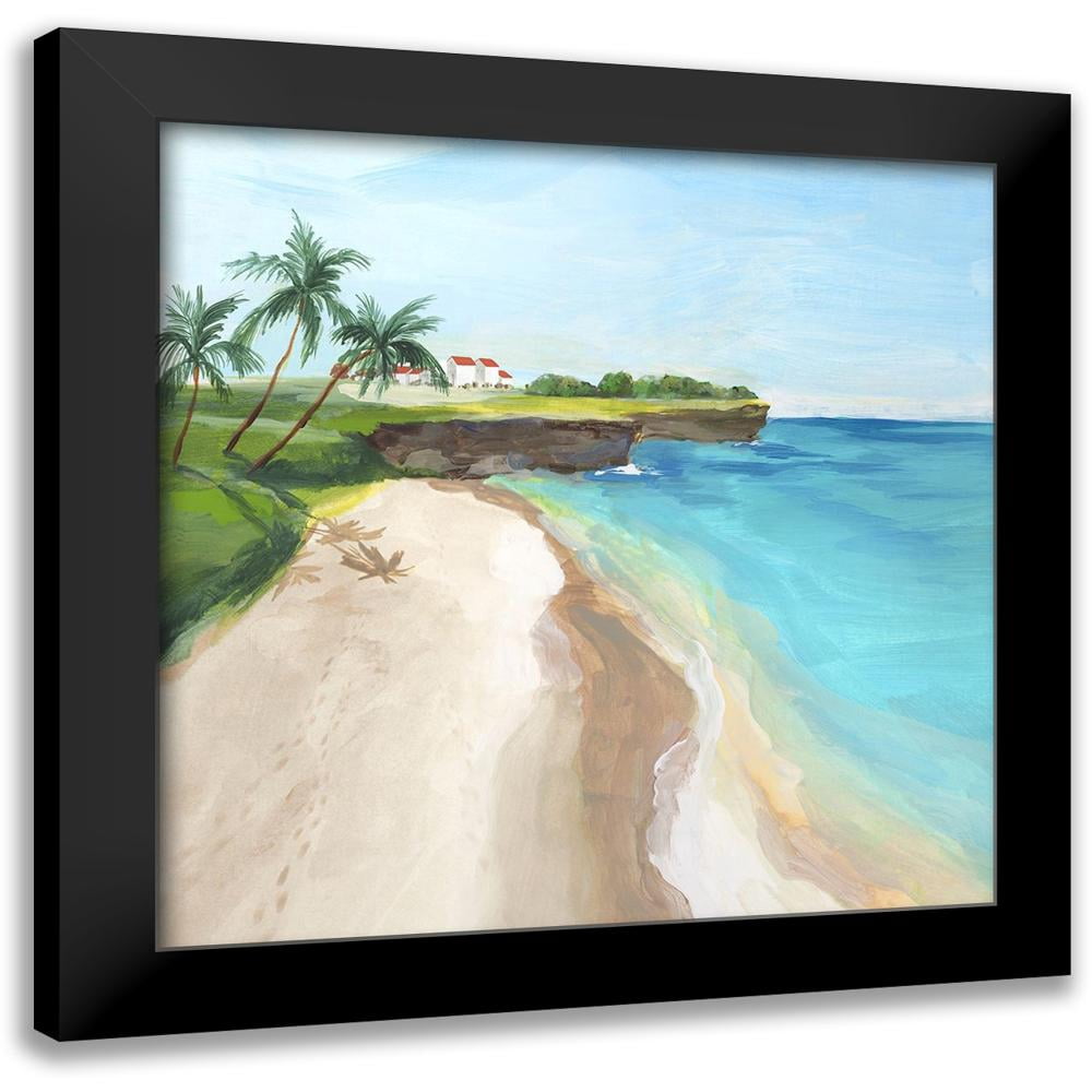 Isabelle Z 20x20 Black Modern Framed Museum Art Print Titled - Summer ...