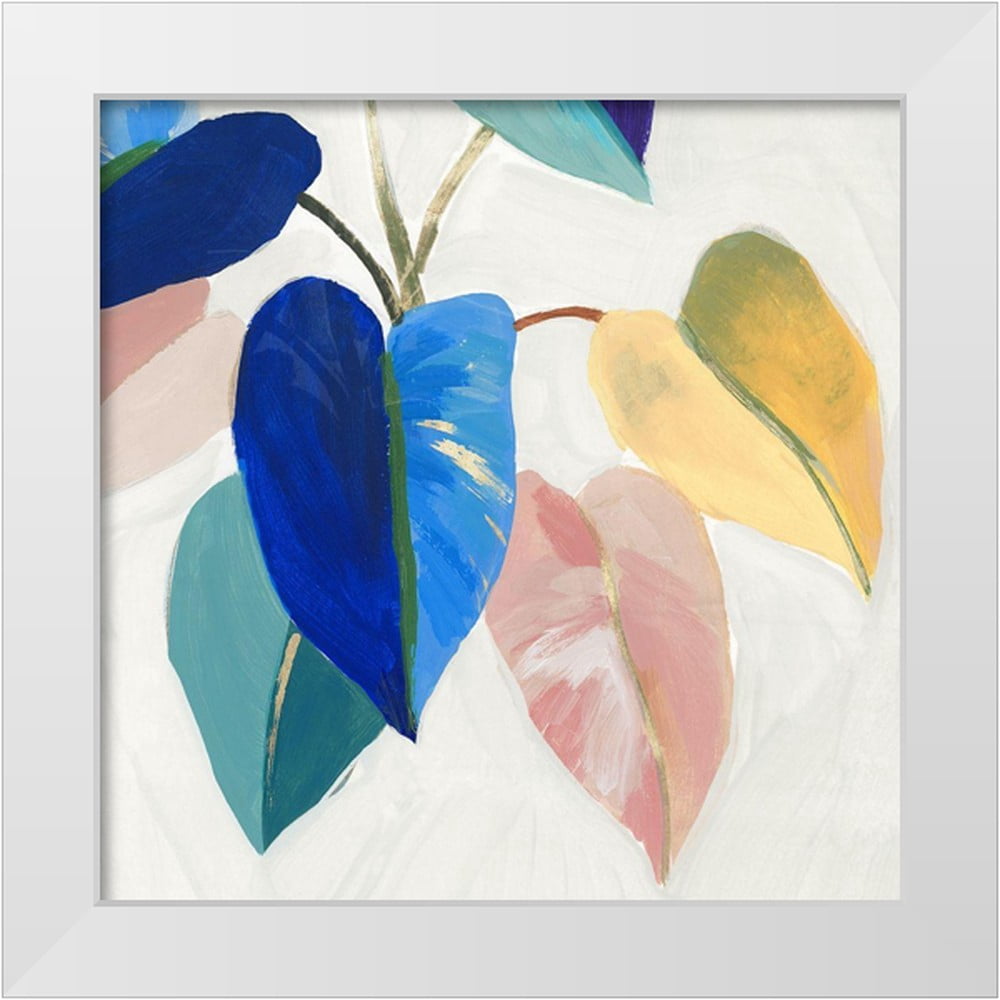 Isabelle Z 20x20 White Modern Wood Framed Museum Art Print Titled ...