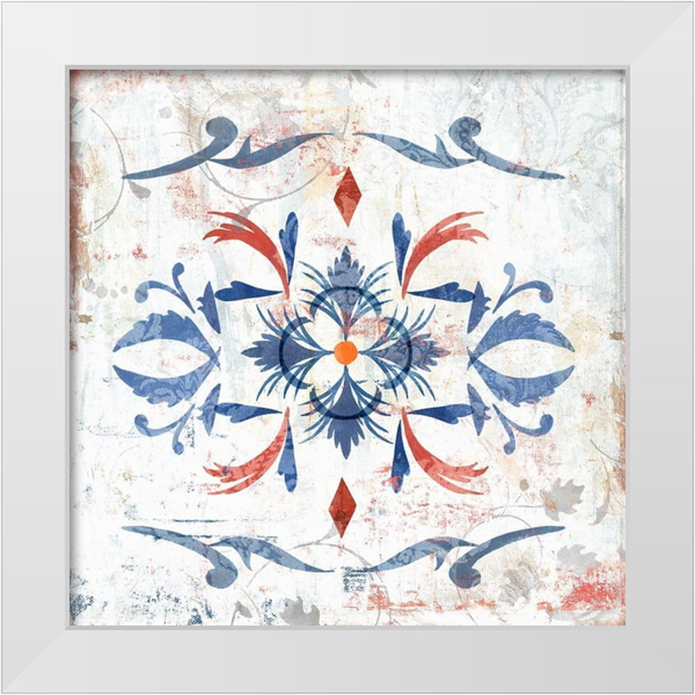 Isabelle Z 20x20 White Modern Wood Framed Museum Art Print Titled ...