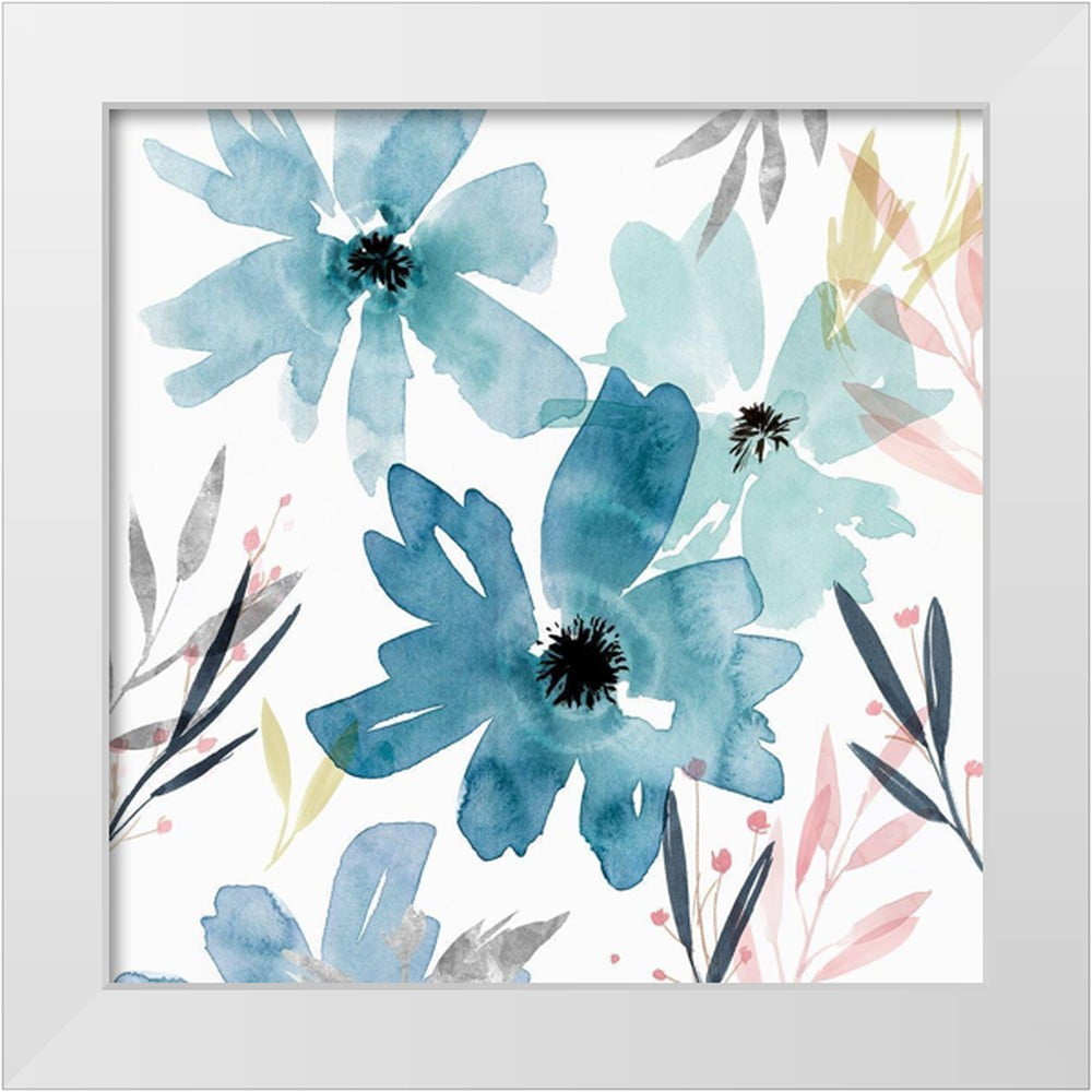 Isabelle Z 20x20 White Modern Wood Framed Museum Art Print Titled ...