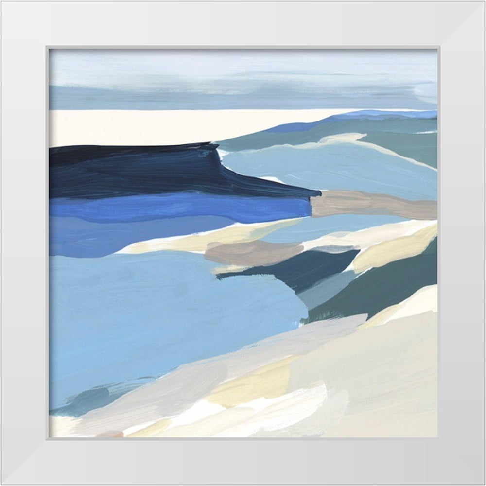 Isabelle Z 20x20 White Modern Wood Framed Museum Art Print Titled ...