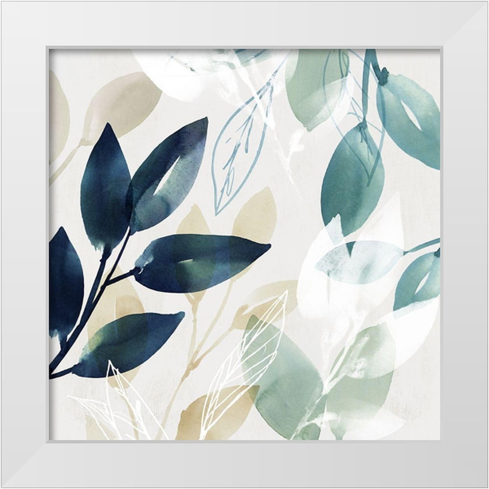 Isabelle Z 20x20 White Modern Wood Framed Museum Art Print Titled ...