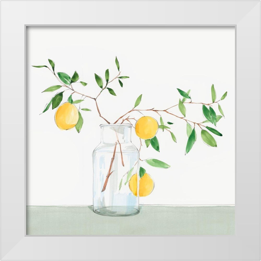 Isabelle Z 20x20 White Modern Wood Framed Museum Art Print Titled ...
