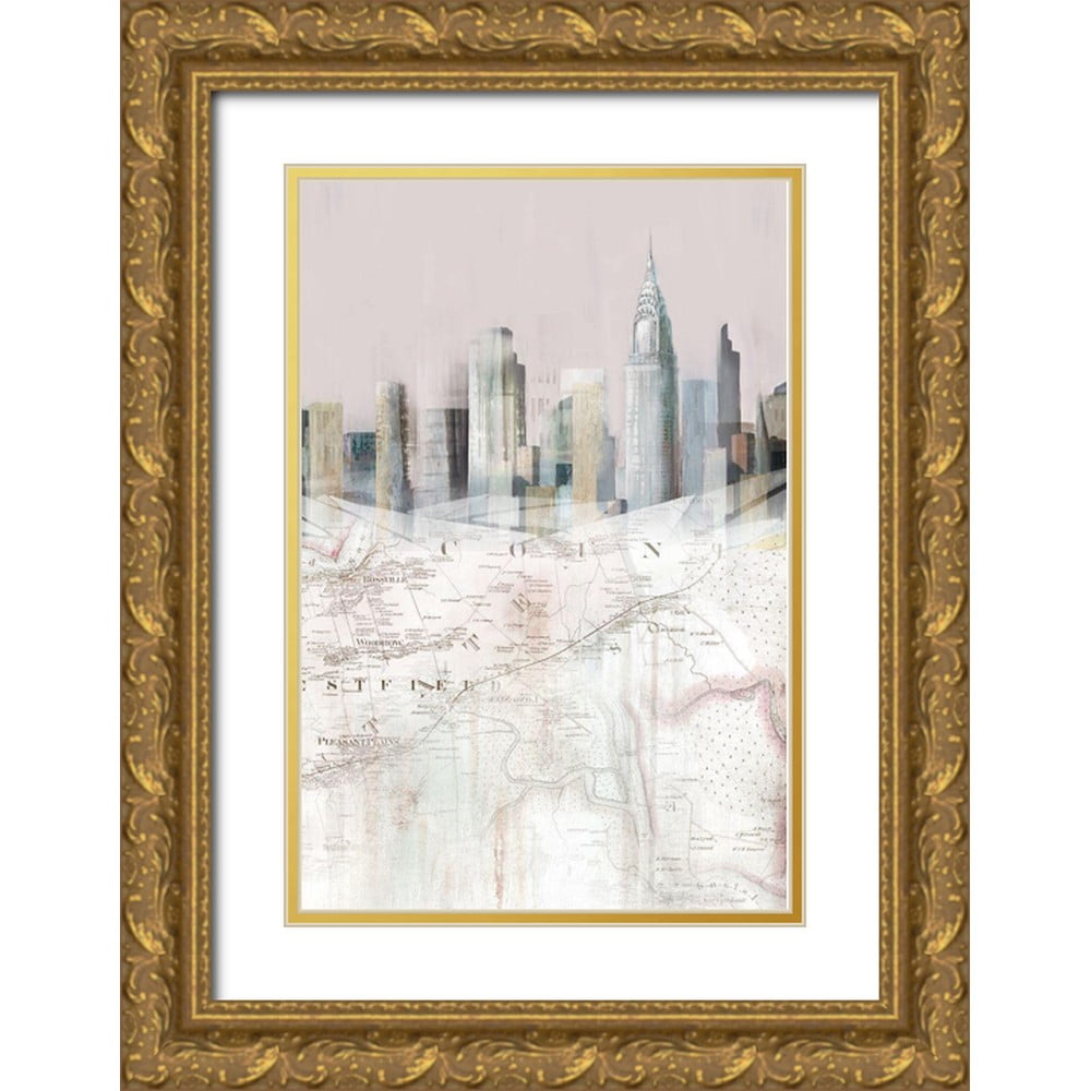 Isabelle Z 23x32 Gold Ornate Wood Framed with Double Matting Museum Art Print Titled - Blushing ...