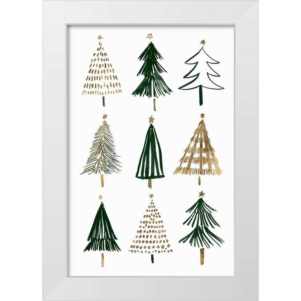Isabelle Z 23x32 White Modern Wood Framed Museum Art Print Titled ...