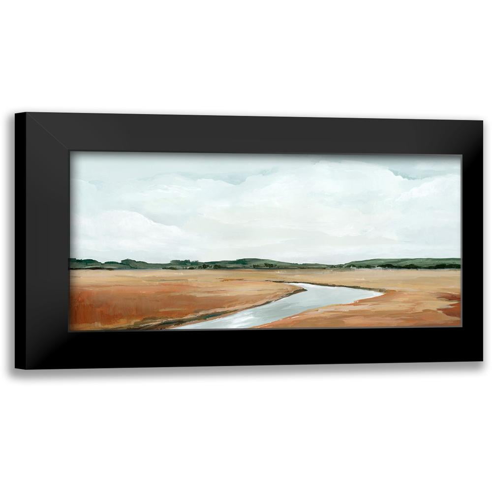 Isabelle Z 24x14 Black Modern Framed Museum Art Print Titled ...