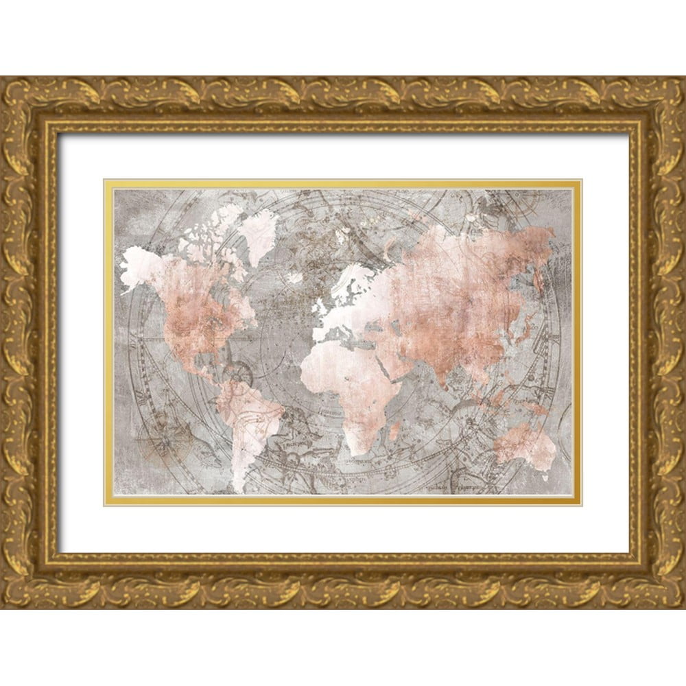 Isabelle Z 24x17 Gold Ornate Wood Framed with Double Matting Museum Art Print Titled - Celestial ...